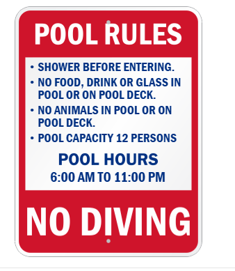 Must-Have Signs for Every Swimming Pool - MyPoolSigns Blog